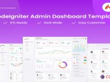 Geex Codeigniter Admin Dashboard Template Codeintra