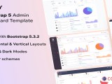 Hexzy Bootstrap 5 Responsive Admin Dashboard Codeintra