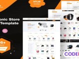 Radios Electronics Ecommerce Html Template Codeintra