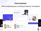 Techwind Php Landing Admin Dashboard Template Codeintra