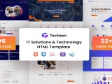 Techzen It Solutions Technology Html Template Codeintra