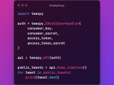Tweepy