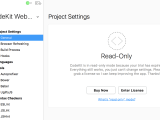 Codekit Read Only Mode