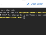 Dataproc Serverless Google Codelabs