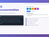 Css Documentation Complete Guide To Style Guide Creation And