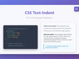 Css Text Indent Complete Guide To First Line Paragraph Indentation