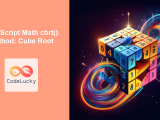 Javascript Math Cbrt Method Cube Root Codelucky