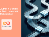 Mysql Insert Multiple Rows Batch Inserts Optimization Codelucky