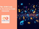 Html Dom Li Object Accessing List Item Elements Codelucky