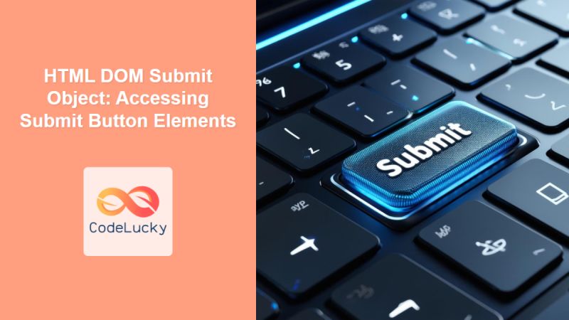 HTML Form submit() Method: Submitting Forms Programmatically - CodeLucky