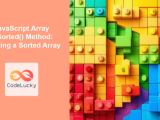 Javascript Array Sort Methods For Ordering Array Elements Codelucky