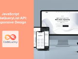 Javascript Mediaquerylist Api Responsive Design Codelucky