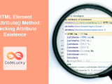 Html Element Getattribute Method Getting Attribute Value Codelucky