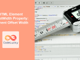Html Element Clientwidth Property Element Width Codelucky