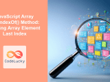 Javascript Array Findindex Method Finding Array Element Index