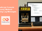 Javascript Console Error Method Logging Error Messages Codelucky