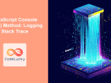 Javascript Console Error Method Logging Error Messages Codelucky