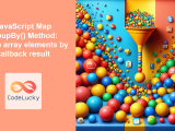 Javascript Map Groupby Method Group Array Elements By Callback