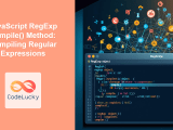 Javascript Regexp Exec Method Executing Regular Expressions Codelucky