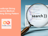 Javascript String Match Method Matching String Pattern Codelucky
