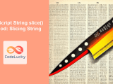 Javascript String Substr Method Extracting Substring Codelucky
