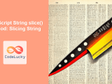 Javascript String Split Method Splitting Strings Effectively Codelucky