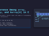 Arrow Operator Usage In C Complete Programming Guide With