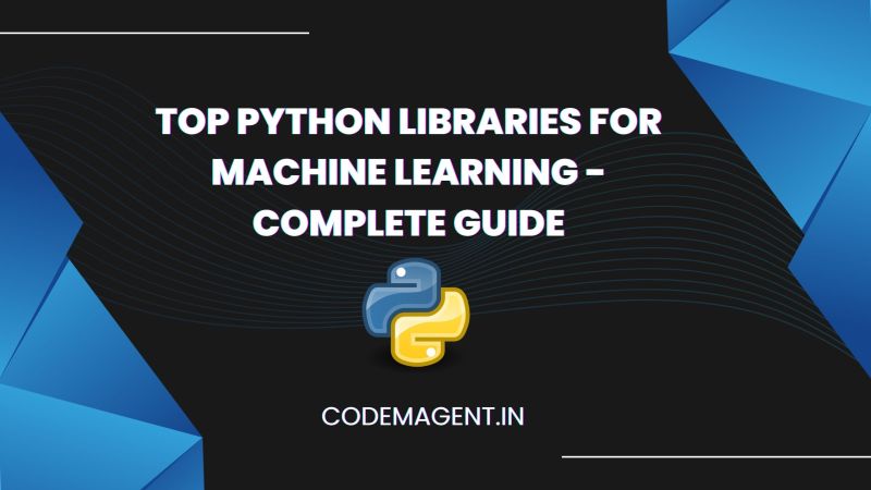 Top Python Libraries For Machine Learning Complete Guide Codemagnet - Premium Gradient Wallpaper Gallery - Retina