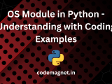 Os Module In Python Understanding With Coding Examples Codemagnet