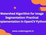 Watershed Algorithm For Image Segmentation Practical Implementation In