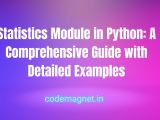 Statistics Module In Python A Comprehensive Guide With Detailed
