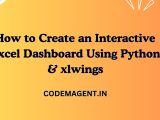 How To Create An Interactive Excel Dashboard Using Python