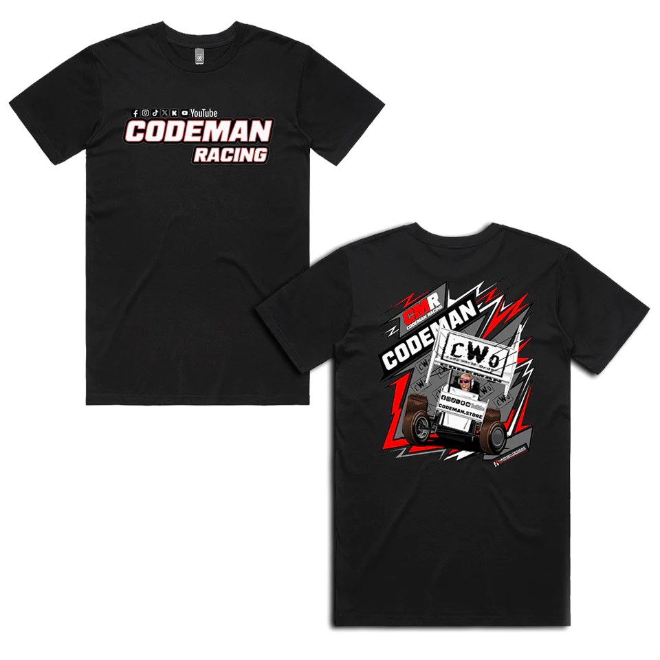 Codeman Racing Tee Codeman Store
