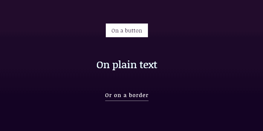 Button Text Border Glitch Effect in CSS – CodeMyUI