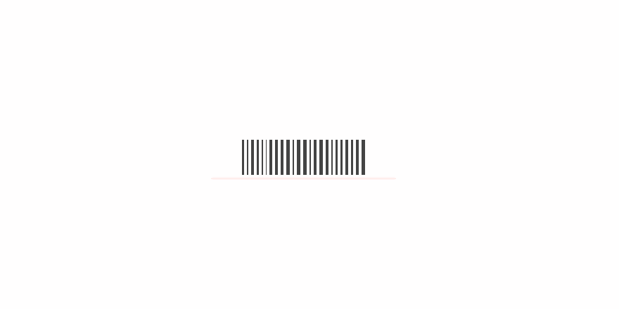 Barcode Scan Line Animation in Pure CSS – CodeMyUI