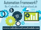 What Is Test Automation Framework Codenbox Automationlab
