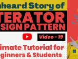 Iterator Design Pattern Tutorial With Java Code Example For Beginners