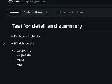 Using Details Summary In Github Pages Details Summary Github Pages