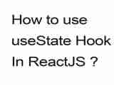 How To Use Usestate Hook In Reactjs Coder Advise