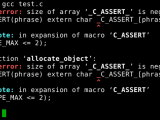 C Assert The Compiler Assert Codereligion Clean Code By Example