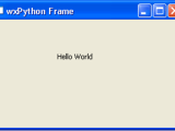 Wxpython Hello World Coderlessons