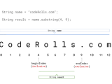 Substring Method In Java With Example Coderolls