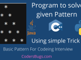 Star Patterns With Java Easy Way Simple Trick Codersbugs Com