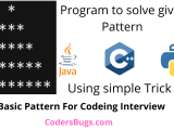Patterns For Interview Preparation Using Simple Trick Codersbugs Com