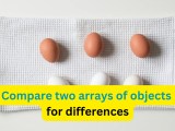 How Javascript Compare Two Arrays Of Objects For Differences