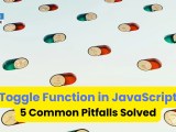 Toggle Function In Javascript 5 Common Pitfalls Solved
