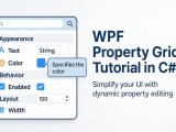 Wpf Property Grid Wpg Tutorial In C Codesamplez