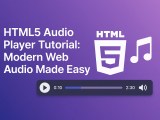 Html5 Audio Player Tutorial Modern Web Audio Made Easy Codesamplez