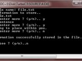 C File Handling