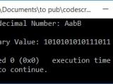 C Program To Convert Hexadecimal To Binary